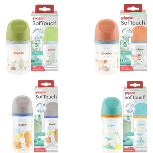 Jual mommynme pigeon botol bpp wide neck with softouch nipple 160ml 240ml | Shopee Indonesia