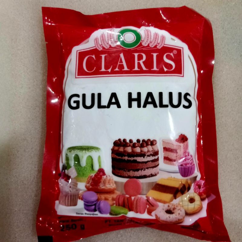 Jual GULA HALUS CLARIS 250 GRAM ( GULA ADONAN) | Shopee Indonesia