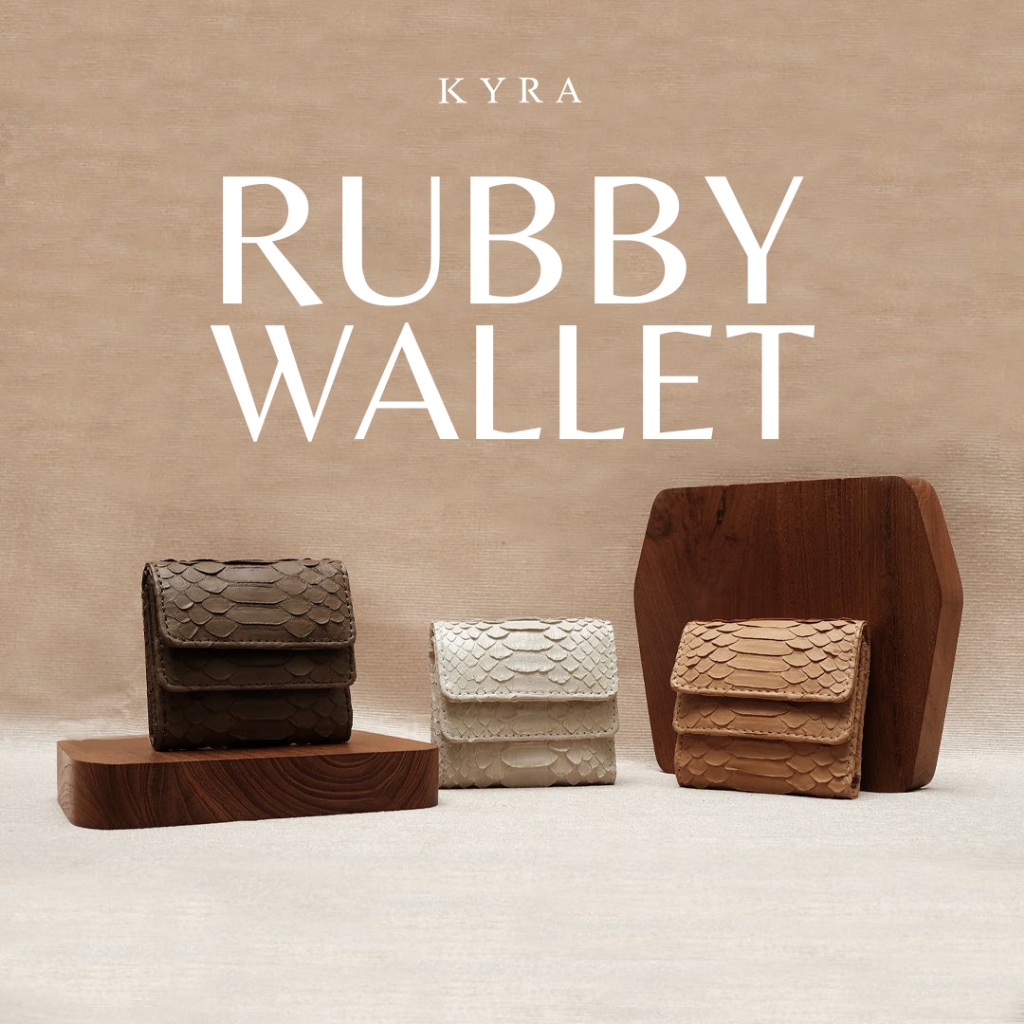 Jual KYRA Rubby Wallet - Dompet Wanita / Dompet Kulit Asli / Dompet ...