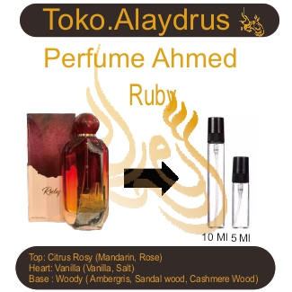 Jual Decant Parfum Ruby By Ahmed Al Maghribi 2 ml 5ml 10ml | Shopee Indonesia