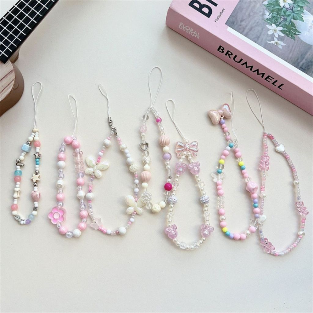 Jual Phone Strap Pastel and Black Collection Gantungan HP Pastel Phone ...