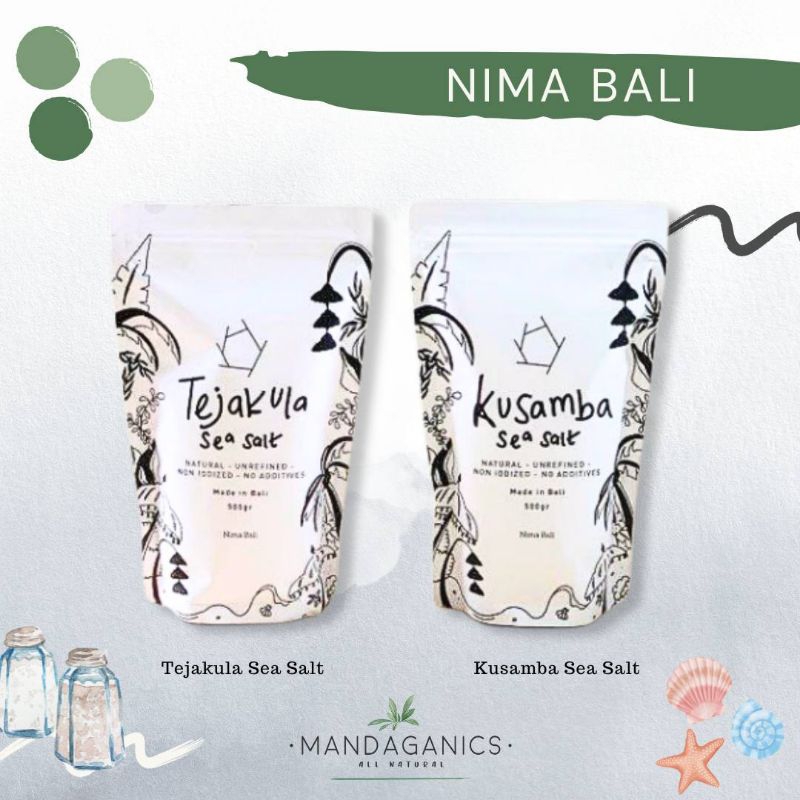 Jual GARAM LAUT TEJAKULA KUSAMBA NATURAL SEA SALT TANPA PROSES by Nima ...