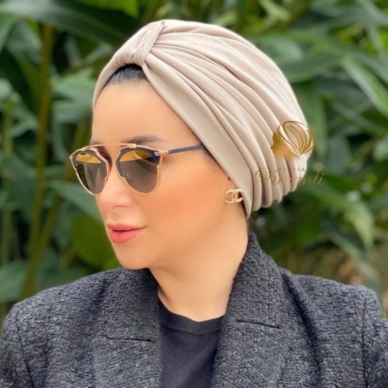 Jual Turban Kinanti - Turban Instan Polos Jersey Korea Premium - Part 1 ...
