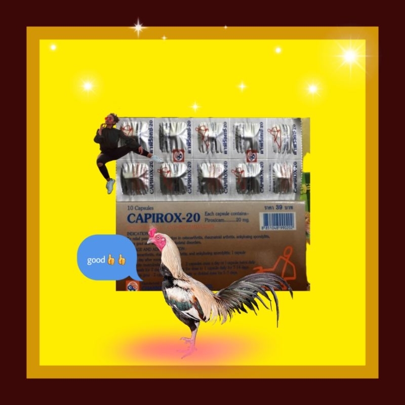 Jual CAPIROX 10 CAPIROX 20 OBAT AYAM LUMPUH TURUN URAT JALAN GEMETAR ...