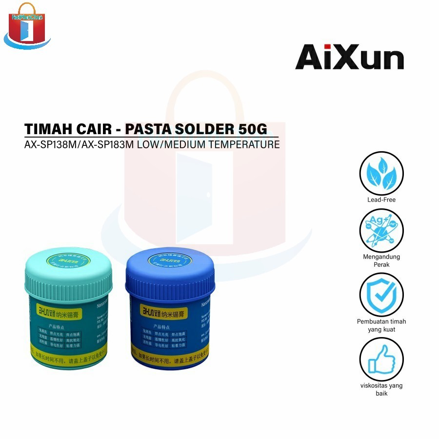 Jual Aixun AX-SP138M Timah Pasta / Timah Cair / Jump wire Paste ...