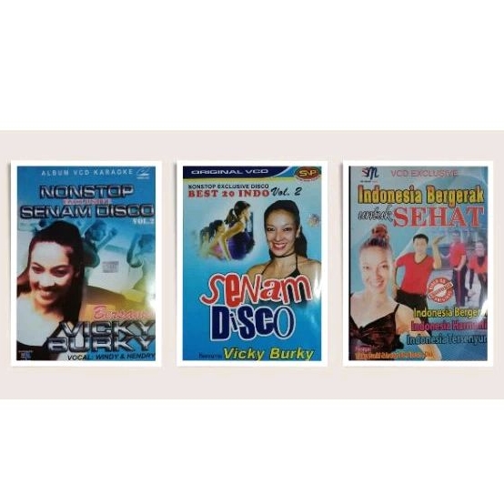 Jual VCD original album sen4m bersama Vicky burky | Shopee Indonesia