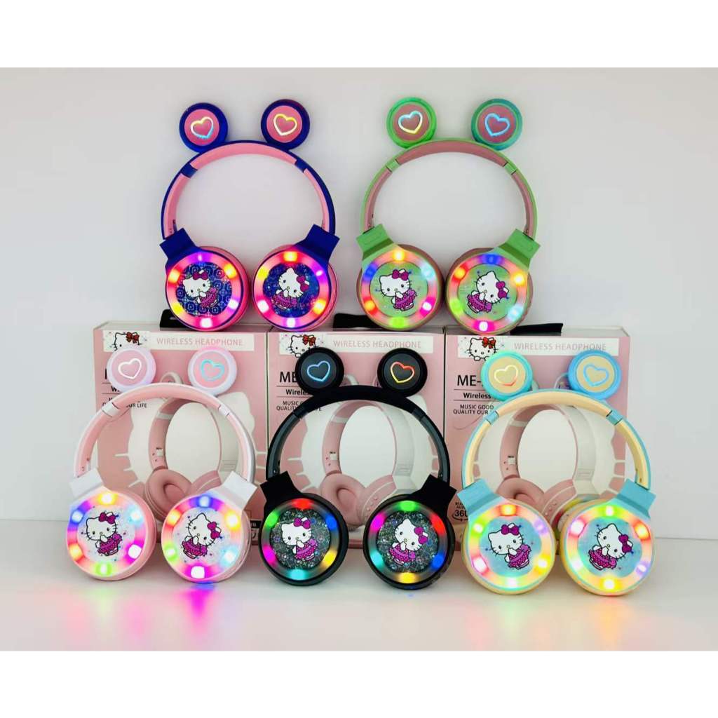 Jual Fingertime™ Headset Bluetooth Wireless Cat Headphone Kucing ...