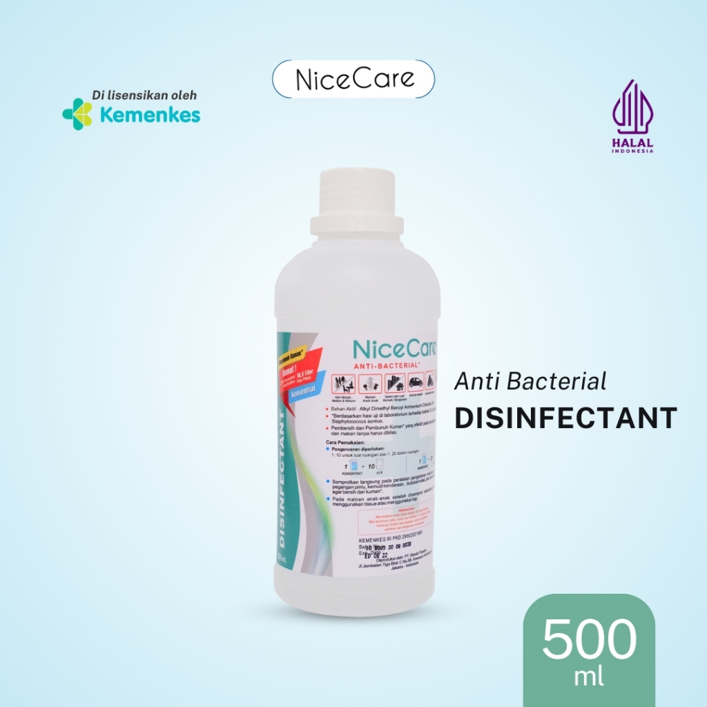 Jual NICE CARE Desinfektan Konsentrat 500ML | Shopee Indonesia