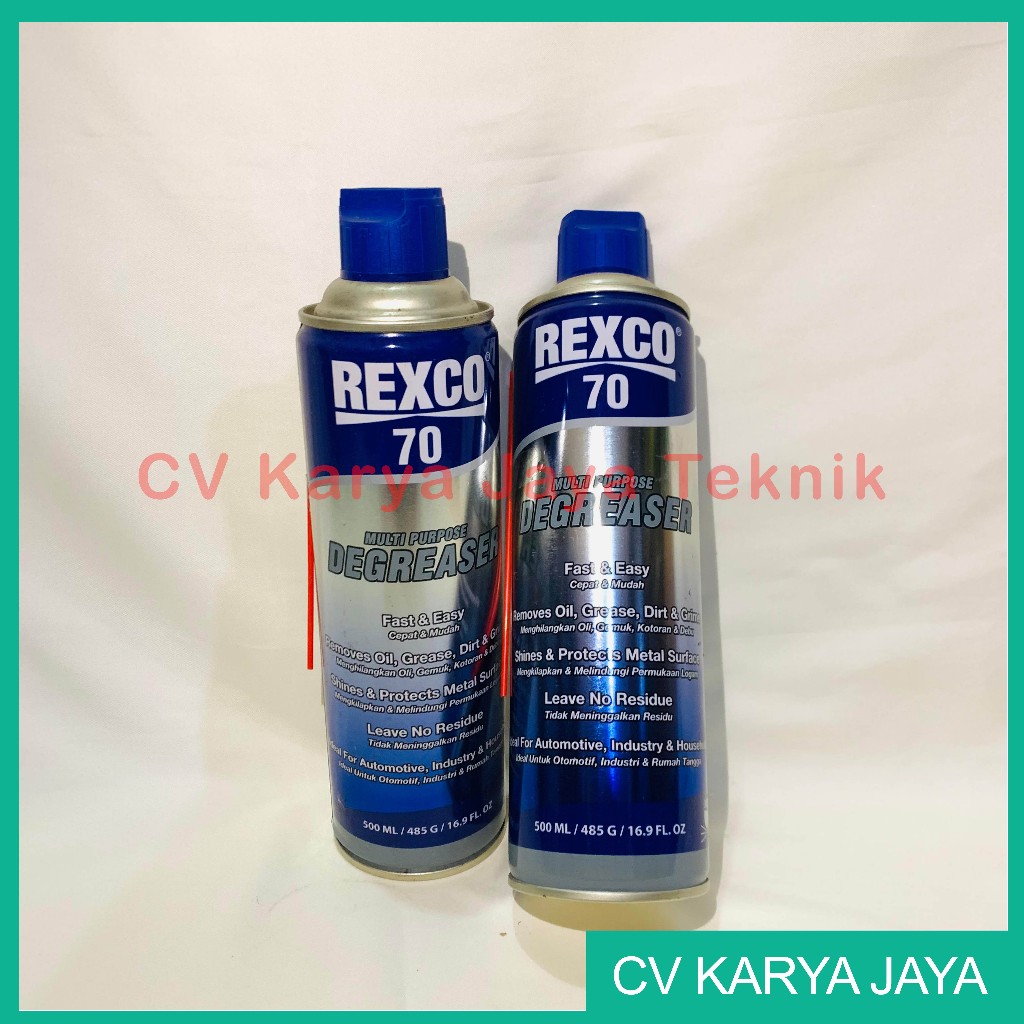 Jual Rexco 70 Degreaser 500ml Multi Purpose / Pelumas Gemuk Serbaguna ...