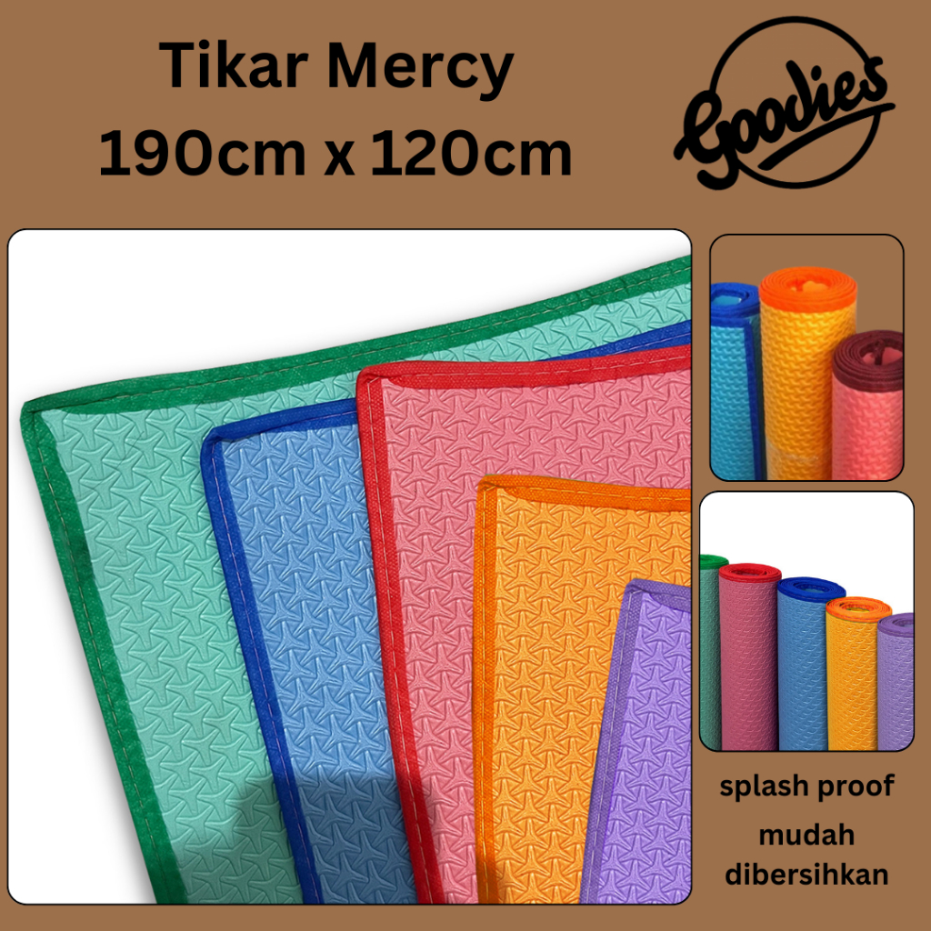 Jual Tikar EVA Mercy (120x190) / Karpet EVA Spons Bentol model Gulung ...