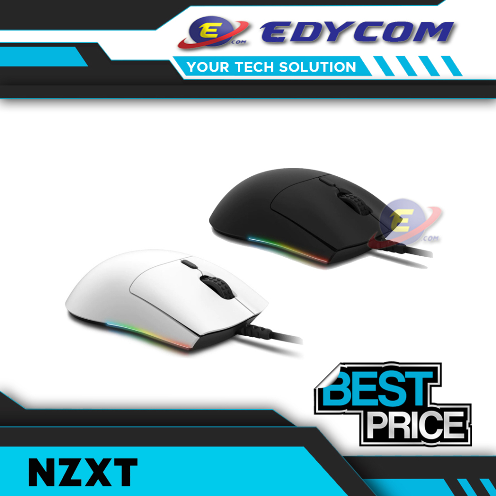Jual NZXT LIFT Gaming Mouse-Lightweight Ambidextrous RGB | Shopee Indonesia