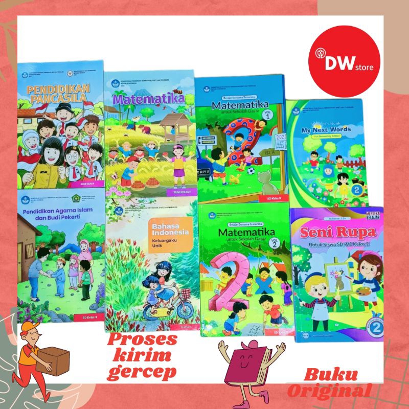 Jual Buku Pelajaran Kurikulum Merdeka Kelas 2 Sd | Shopee Indonesia