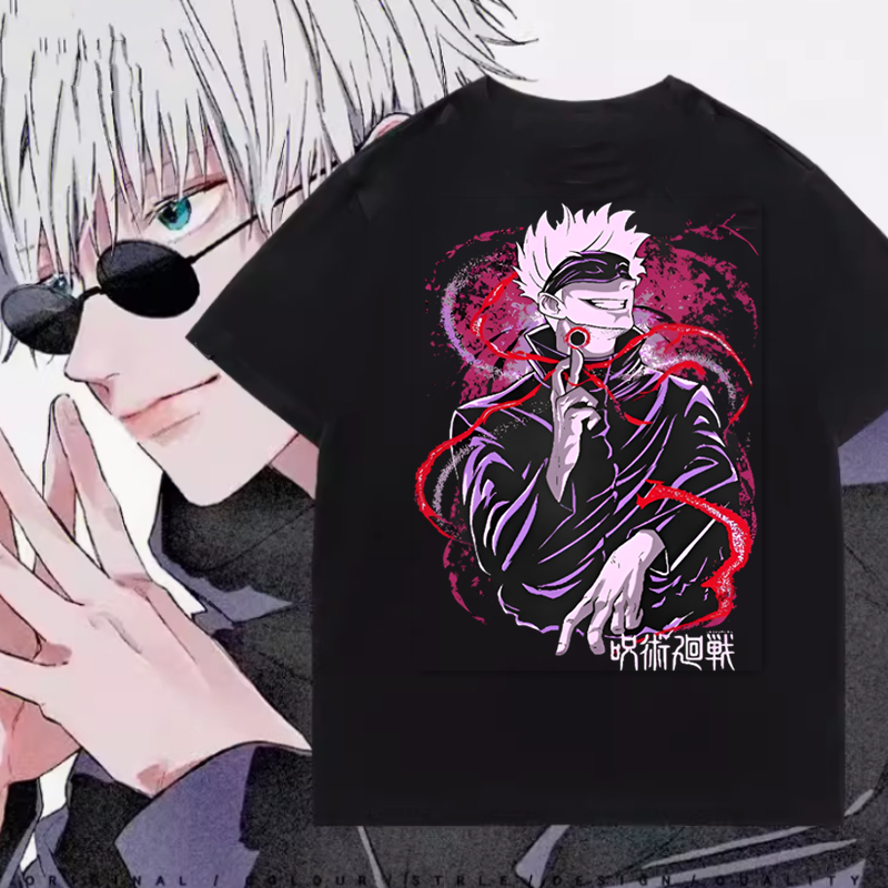 Jual Kaos Japan Anime Jujutsu Kaisen Gojo Satoru Figure Wanted 24s ...