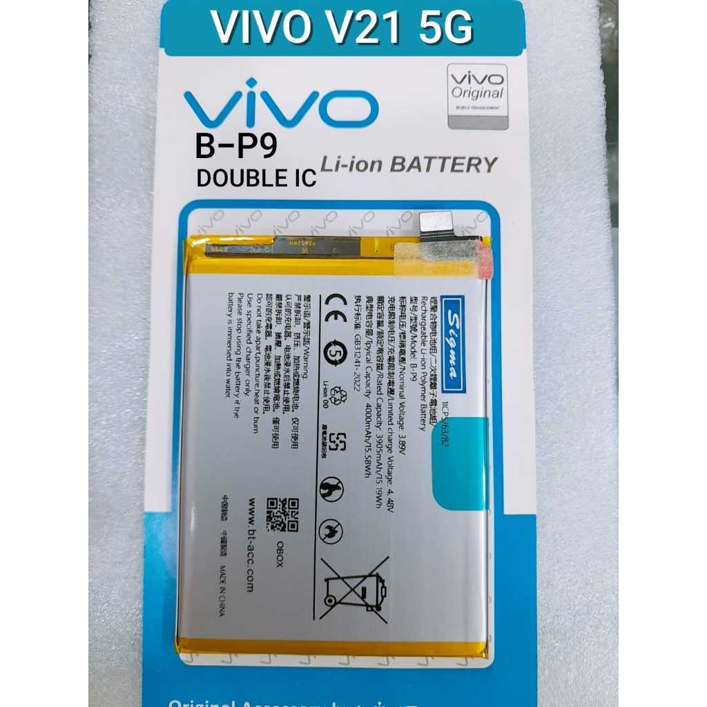 Jual VIVO V21 5G B-P9 DOUBLE IC BATERE BP9 BATRE VIVO V21 BATERAI B P9 BATTERY | Shopee Indonesia