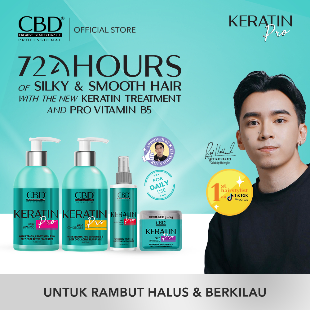 Jual CBD Professional Keratin Pro Daily Mini Size | Shopee Indonesia