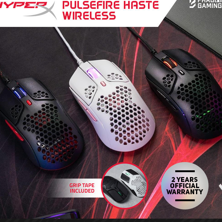 Jual HyperX Pulsefire Haste Wireless Gaming Mouse 2,4Ghz Ultralight ...