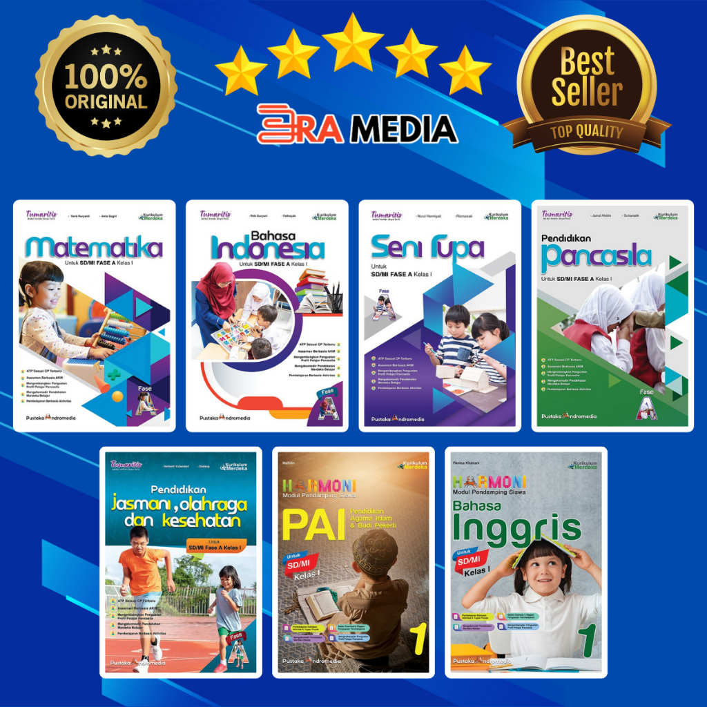 Jual Buku Modul Tumaritis & Harmoni Fase A Kelas 1 Bahasa Indonesia ...