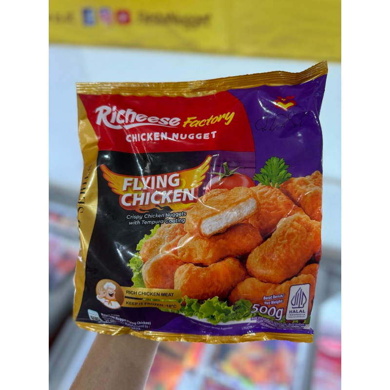 Jual Richeese Flying Chicken Nugget / Richeese Nuget Tempura 500gr ...