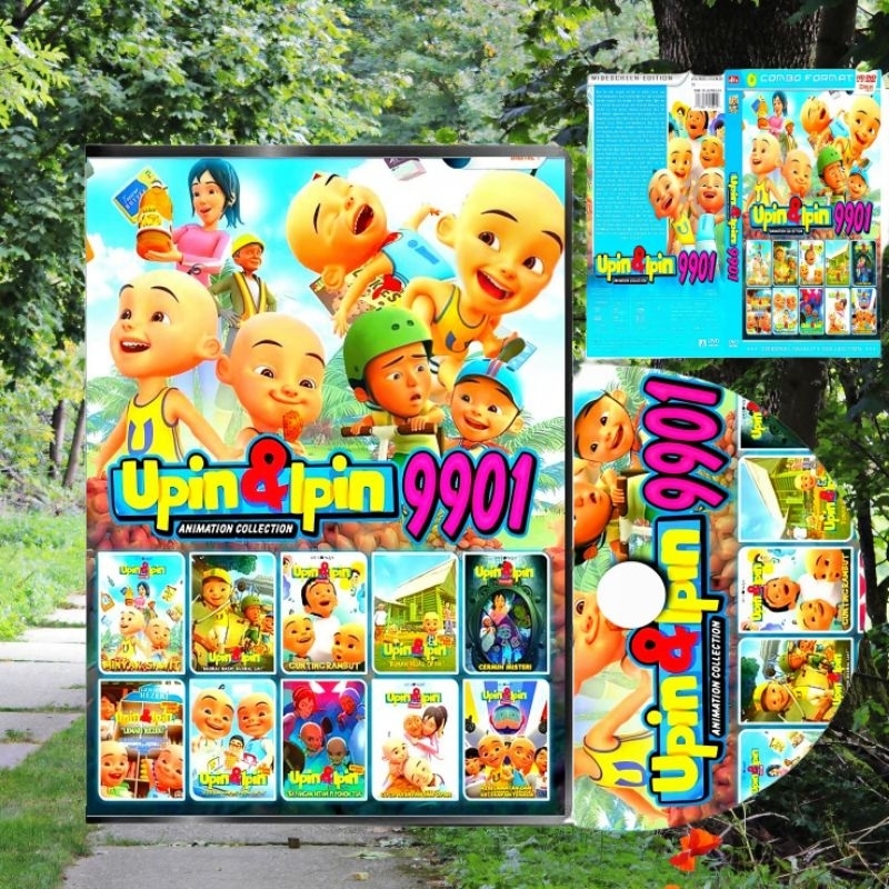 Jual Kaset Koleksi 8 Judul Berbeda Film Upin Ipin Terbaru Kaset