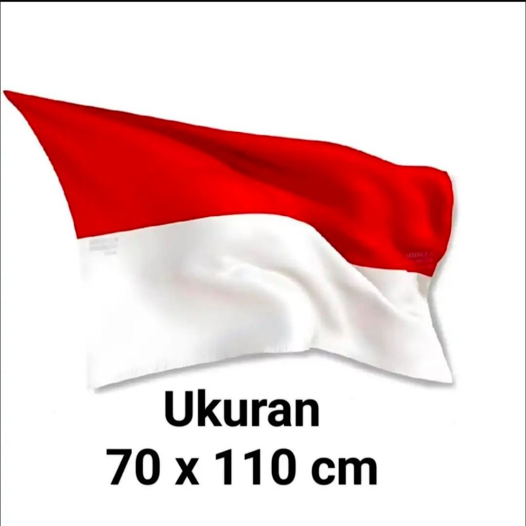 Jual Bendera Rumah / Bendera Merah Putih Ukuran 110 x 70 Cm | Shopee ...