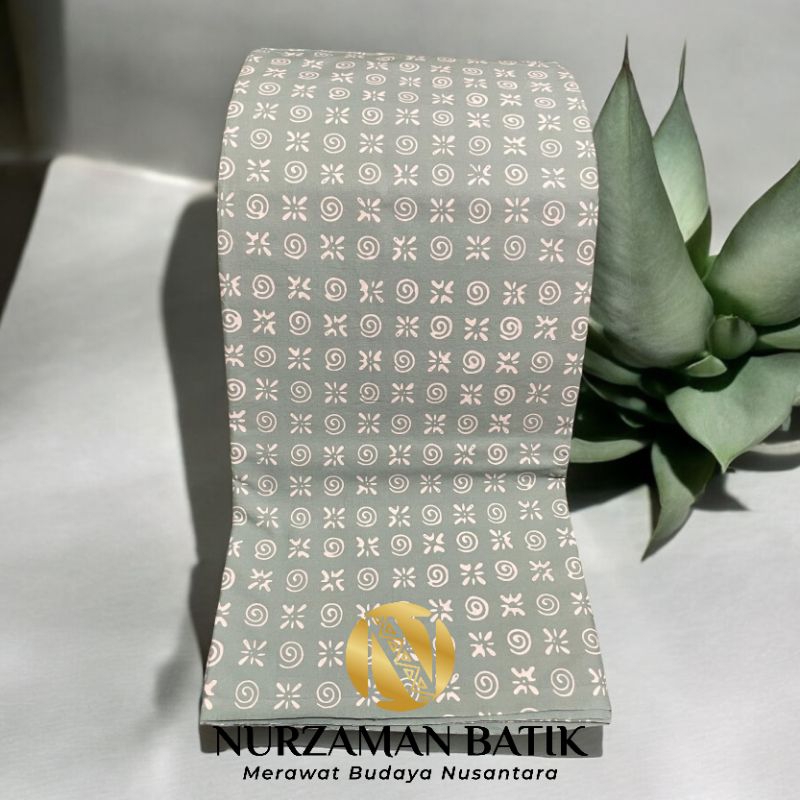 Jual Kain Batik Cap Sage Series Katun Prima - Nurzaman Batik | Shopee ...