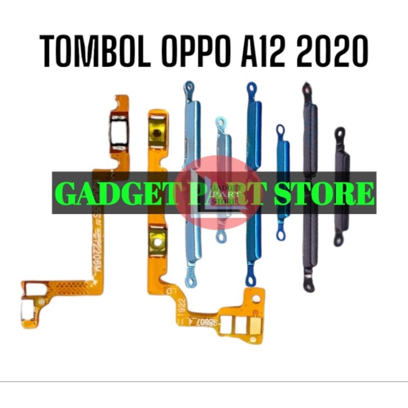 Jual TOMBOL OPPO A12 2020 TOMBOL SET + FLEXIBLE ON OFF VOLUME OPPO A12 ...