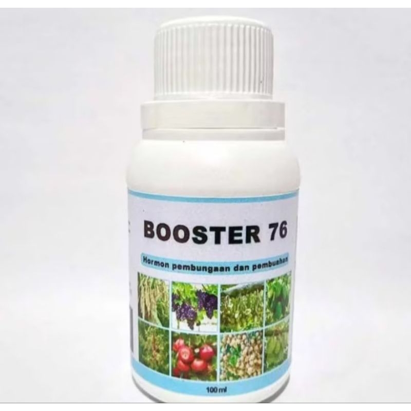 Jual BOOSTER 76 kemasan 500ml pupuk organik pelebat penyubur dan pembesar tanaman buah dan sayur ...