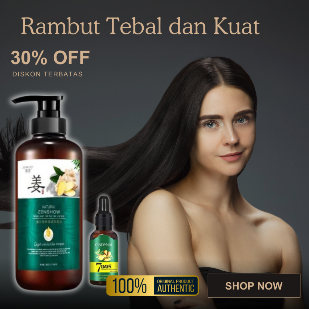 Jual BPOM Hair Care Treatment Sampo Herbal Jahe 500ml / Shampoo Anti ...