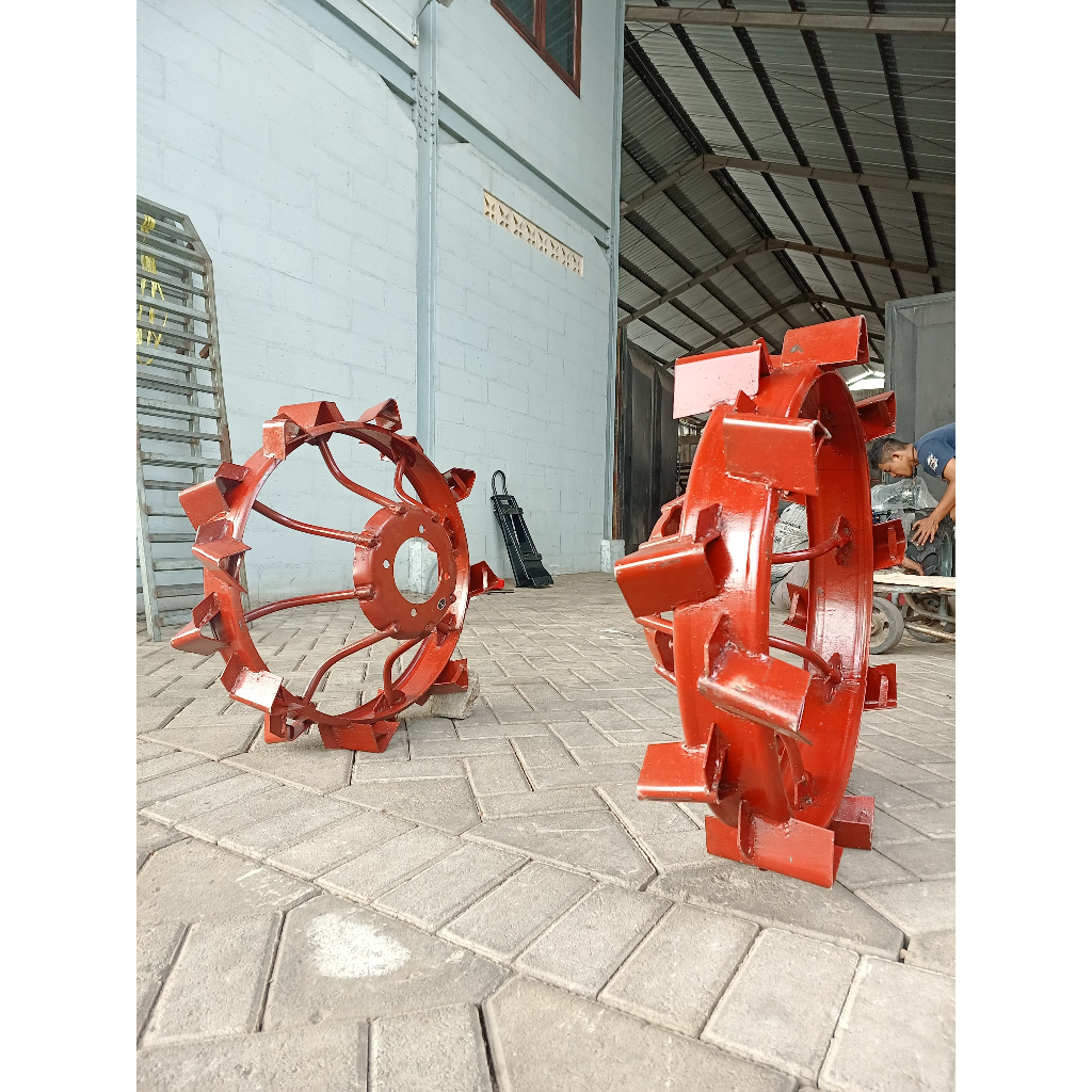 Jual Roda Besi Cembung ( Eksternal Convex Water Wheel ) Diameter 74 ...