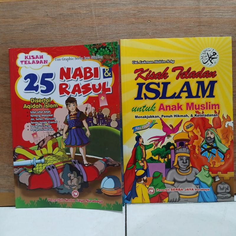 Jual Kisah Teladan Islami (Kisah 25 Nabi dan Rasul, Kisah Teladan ...