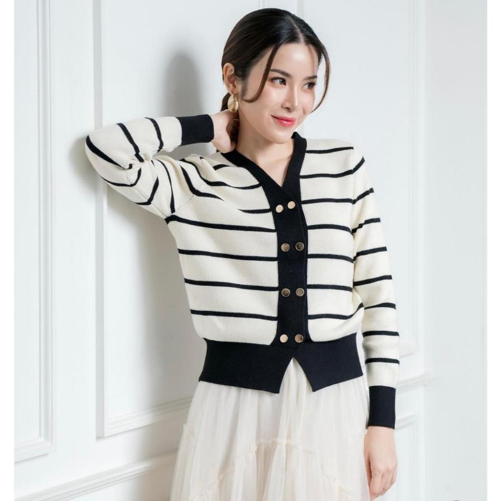 Jual CARDY RAJUT - INARA BLASTER OUTER - WANITA KOREA | Shopee Indonesia