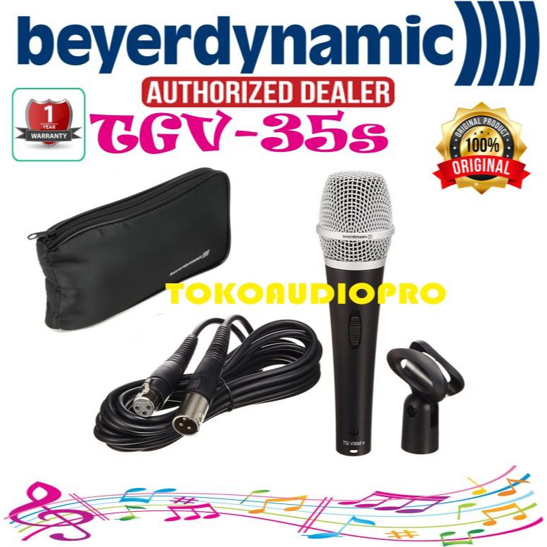 Jual Mic Beyerdynamic TG-V35S Hypercardioid Vocal Microphone TGV-35s | Shopee Indonesia