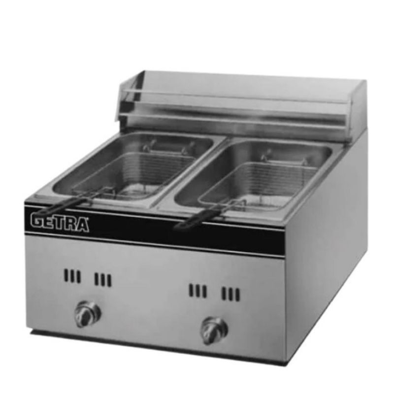 Jual GETRA Deep Fryer Gas Penggorengan 2 Tank 2 Basket Kapasitas 6 ...