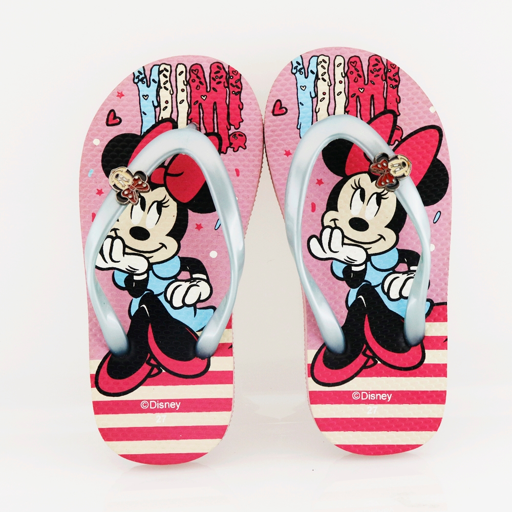 Jual NEW !! ANDO x Disney Mickey Collab MK 213 Merah Muda/Biru Sandal ...