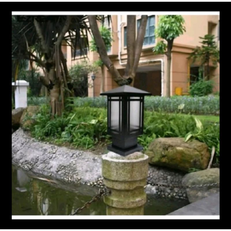 Jual LAMPU PILAR PAGAR/HIAS MODERN MINIMALIS | Shopee Indonesia