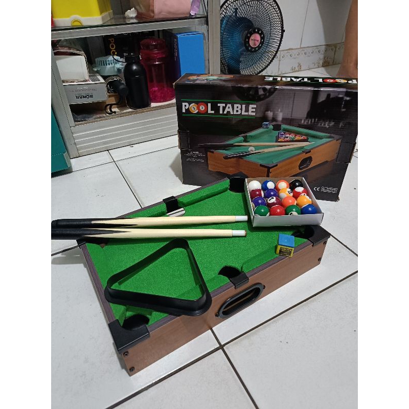 Jual MEJA BILIARD MINI UKURAN 14 INCH BAHAN PREMIUM | Shopee Indonesia