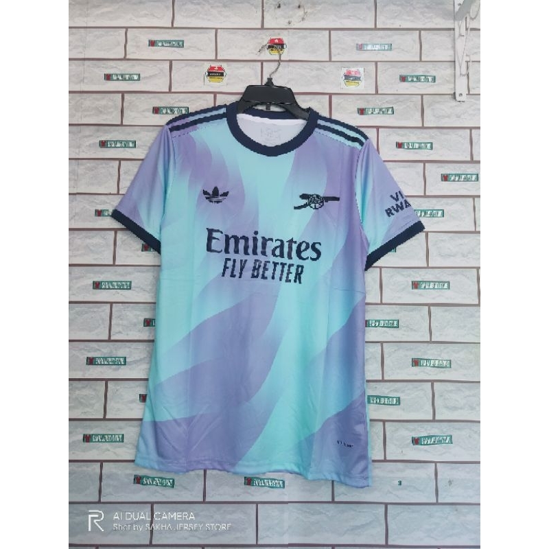 Jual jersey bola arsenal 3rd new season musim baru | Shopee Indonesia