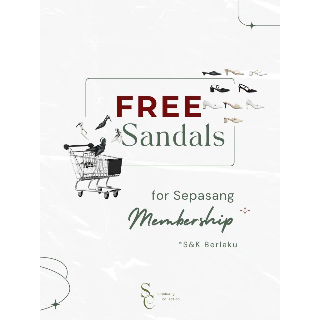 Jual Sepasang Collection Free Sandal for Membership | Shopee Indonesia