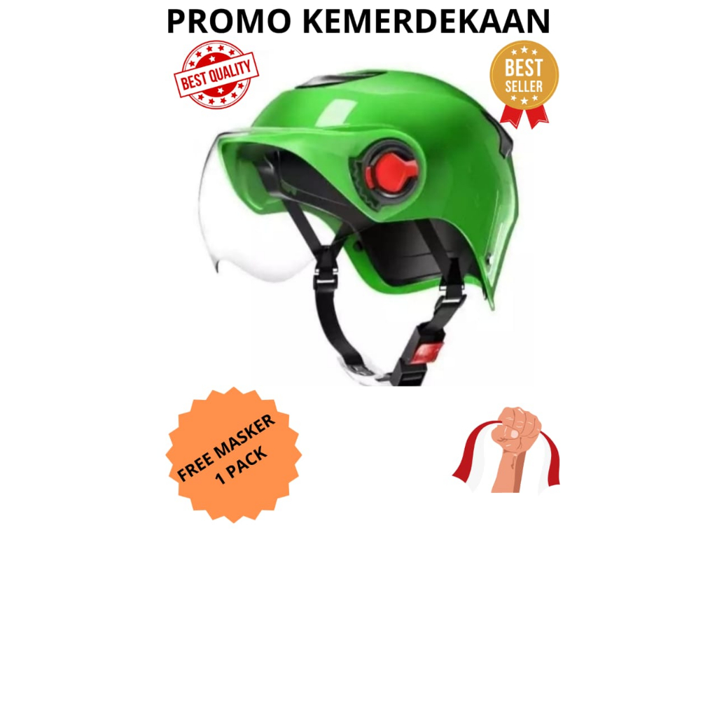 Jual HELM SEPEDA MOTOR LISTRIK/HELM VIETNAM SCOOTER | Shopee Indonesia