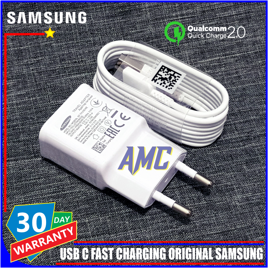 Jual Charger Samsung A9 2018 ORIGINAL 100% Fast Charging USB C 15 Watt ...