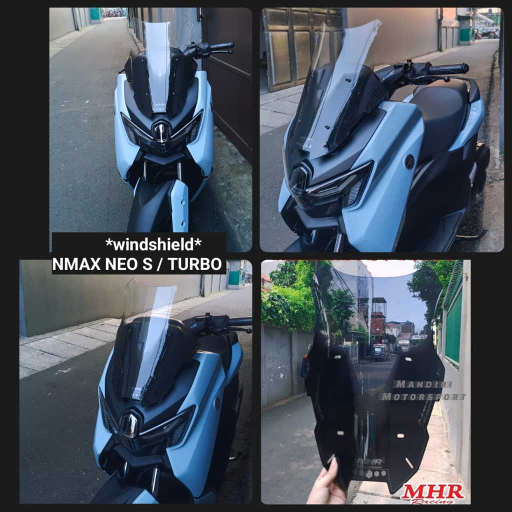 Jual Windshield Visor Nmax Neo S / Nmax Turbo MHR Racing Original Best ...