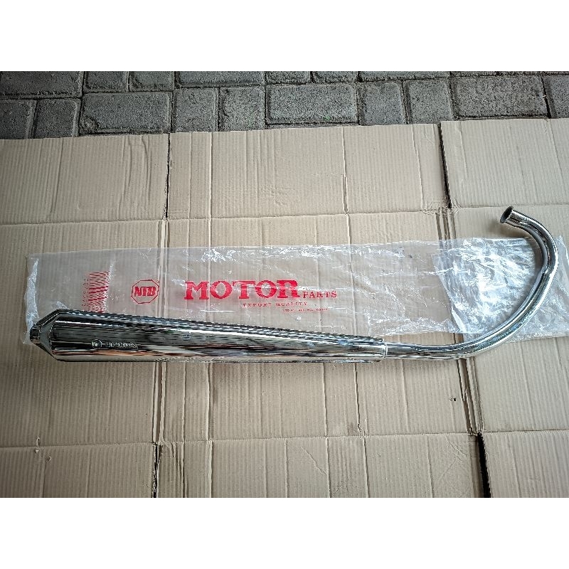 Jual KNALPOT STANDART CB100 MEREK NTD | Shopee Indonesia
