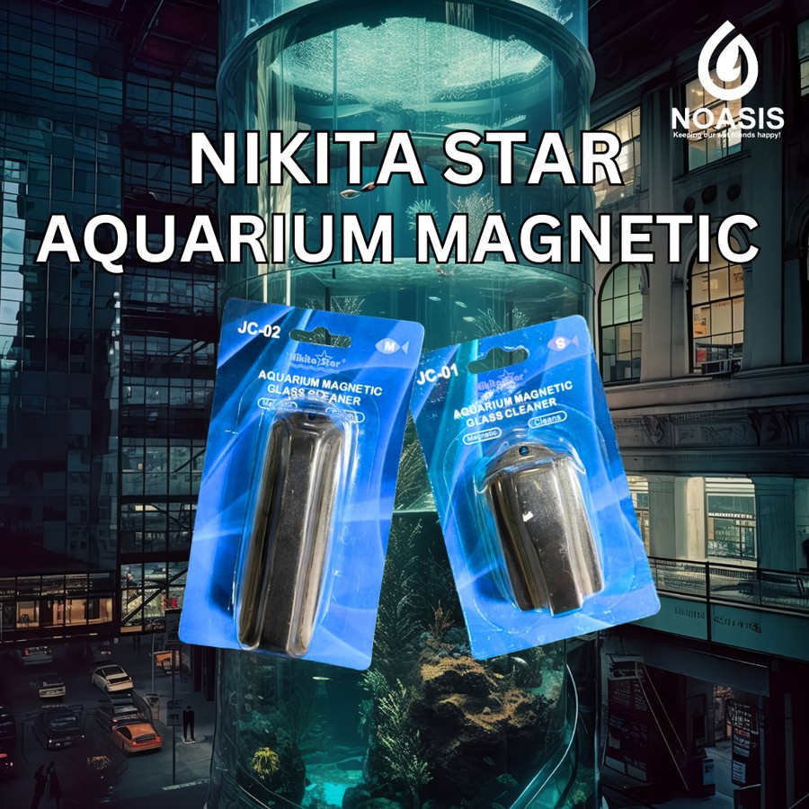 Jual NIKITA MAGNET Pembersih Kaca Aquarium Magnetic Akuarium Aquascape ...
