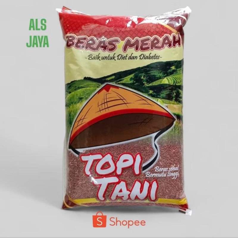 Jual BERAS MERAH SOSOH PREMIUM TOPI TANI | Shopee Indonesia
