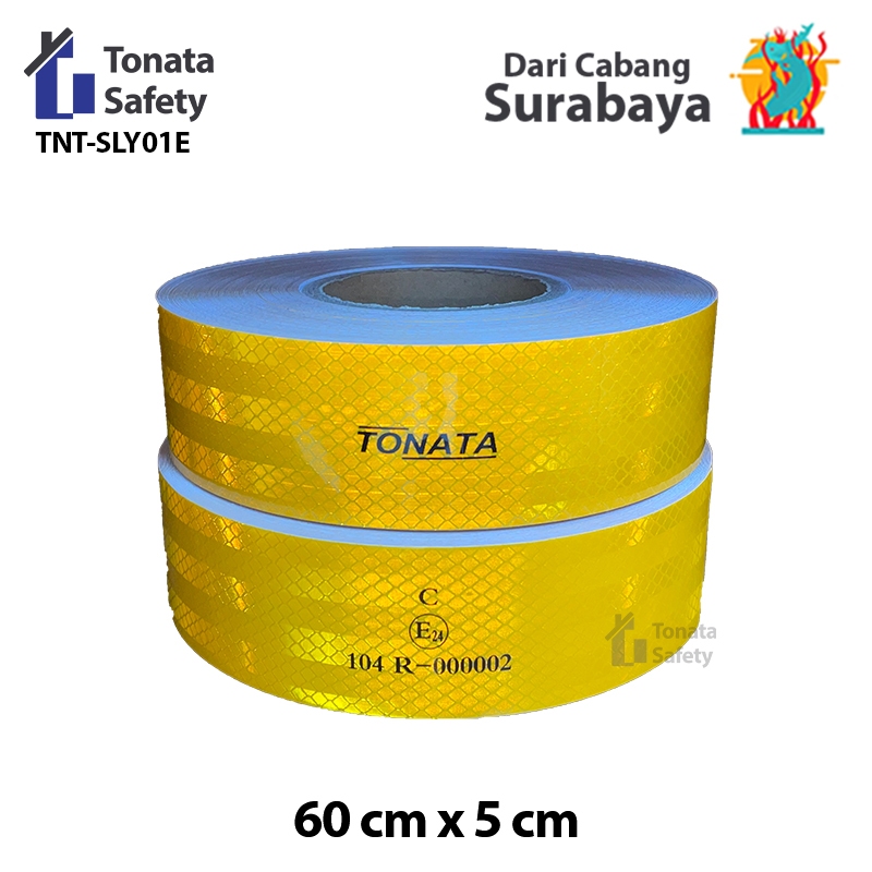 Jual Scotlight / Sticker Pemantul Cahaya Tonata / Kuning 60 cm | Shopee ...
