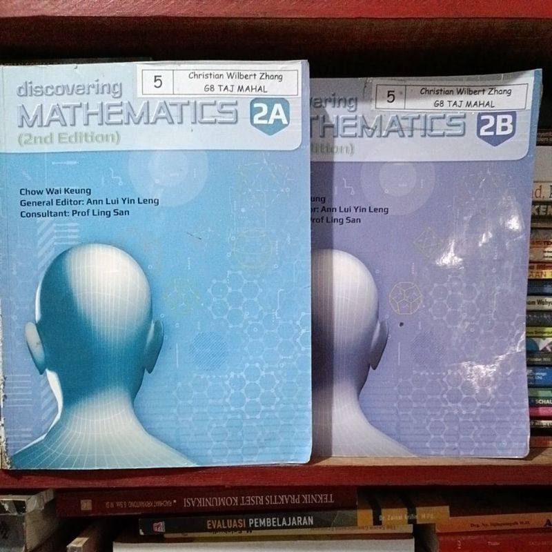Jual buku discovery matematika 2A dan discovery matematika 2B | Shopee ...