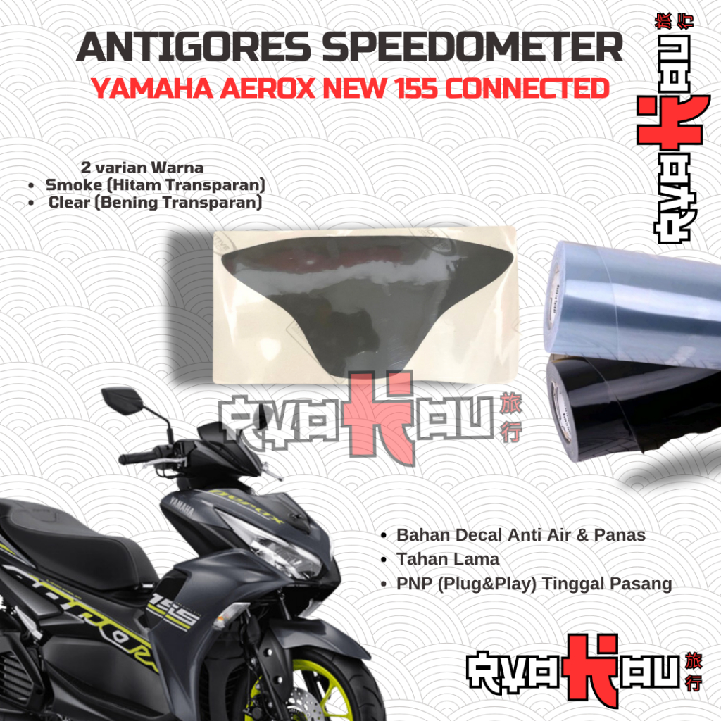 Jual Stiker Anti Gores Spidometer Sticker Pelindung Speedometer Aerox ...