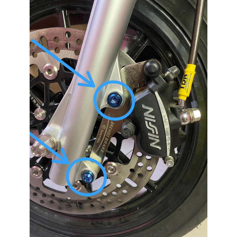 Jual Baut Titanium Braket Kaliper Vario Scoopy Beat Genio GR5 Vietnam ...