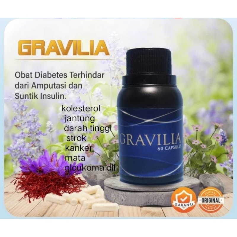 Jual Gravilia Diabetes Suplemen Kesehatan Original Rekomendasi Solusi ...