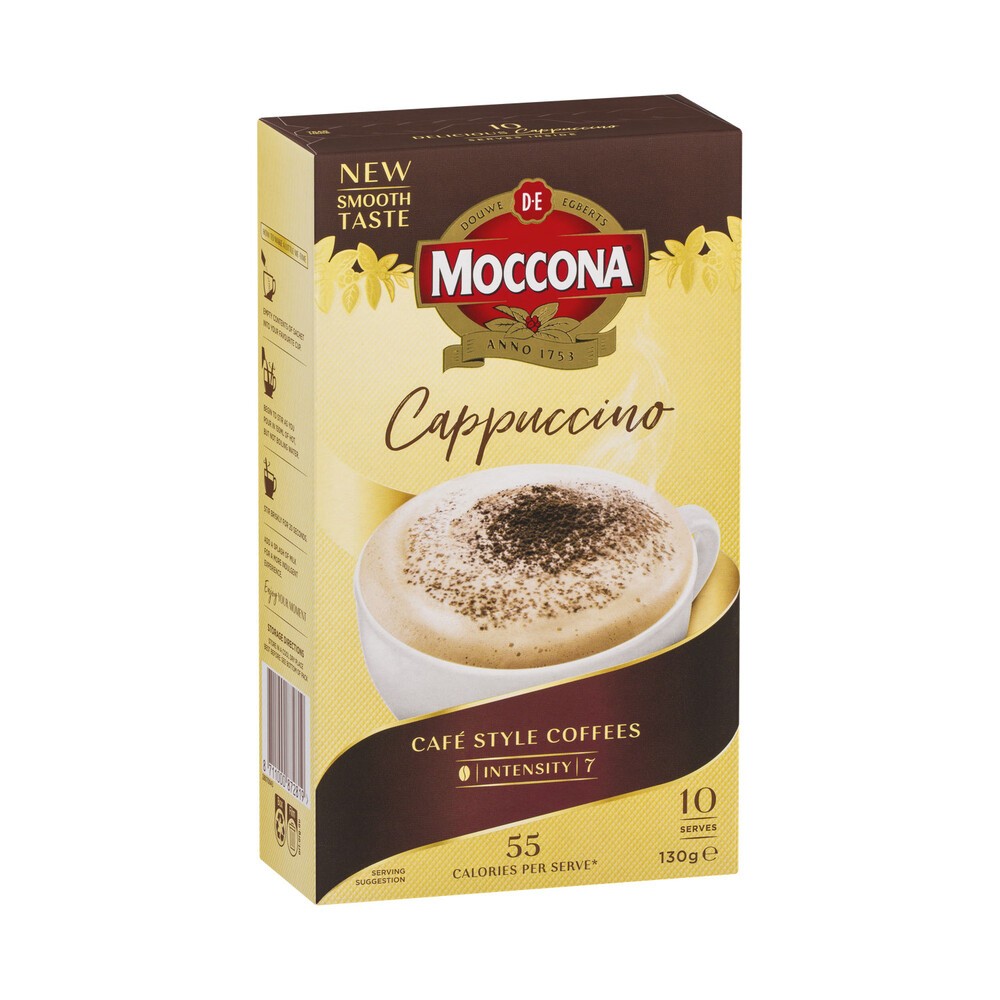 Jual Moccona Cafe Classics Cappuccino Sachets | 10 pack Australia | Shopee Indonesia